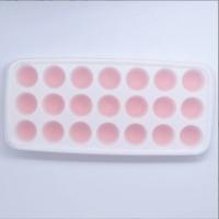 China Ice Cream Tools Type Ice Cream Makers BPA Free 14 Cavity Silicone Ice Mold with Cover for sale