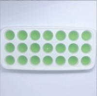 China Ice Cream Tools Type Ice Cream Makers BPA Free 14 Cavity Silicone Ice Mold with Cover for sale