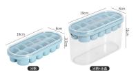 China Food Grade Silicone Ice Cube Mold for Large Capacity Storage in Household Refrigerators for sale