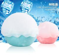 China Ice Cream Tools Food Grade Silicone Whisky Ball Making Mold for Spherical Ice Cubes for sale