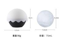 China Ice Cream Tools Food Grade Silicone Whisky Ball Making Mold for Spherical Ice Cubes for sale