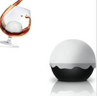 China Upgrade Your Bar Parties with Safe and Sustainable Silicone Whiskey Ice Cube Ball Mold for sale
