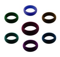 China Moulding Processing Service Custom Design Silicone Rubber Rings for Men and Women for sale