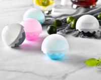China Silicone Ice Ball Maker for 100% Food Grade Silicone Reusable Portable Sphere Round Shape for sale