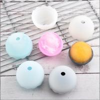 China Ice Cream Tools Food Grade Round Silicone Ice Mold Whiskey Ball Maker Mold for sale