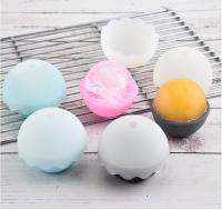 China Ice Cream Tools Food Grade Round Silicone Ice Mold Whiskey Ball Maker Mold for sale
