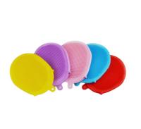 China Custom SBR Silicone Molded Part for Food Grade Dish Washing Brush and Vegetable Washing for sale