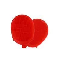 China Custom SBR Silicone Molded Part for Food Grade Dish Washing Brush and Vegetable Washing for sale