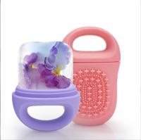 China Ice Face Roller Cube Roller For Face Oil Absorbing Roller Silicone Ice Cream Tools for sale