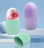 China Ice Cream Tools Silicone Beauty Mini Facial Massage Ice Cube Globes Balls Face Massager for sale