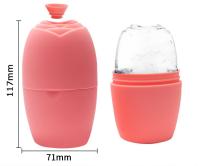 China Sustainable Silicone Facial Ice Roller for Cooling Massage and Beauty Care Routine for sale