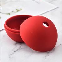 China Kitchen Tool Ice Cream Makers Type Silicone Ice Ball Mold for Single Hole Soft Rubber for sale