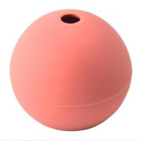 China Ice Cream Makers Eco Friendly Food Grade Silicone Single Round Big Ice Ball Maker Molds for sale