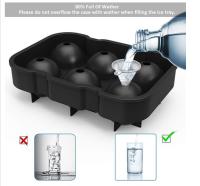 China Effortlessly Make Whiskey Round Balls with Reusable Silicone Ice Cube Tray for sale