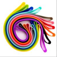 China Custom Silicone Bracelets Durable Flexibility Fixed Book Boxes Bottle Pot Rubber Band for sale