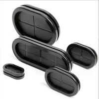 China Moulding Service Custom Silicone Grommet for Round Cable and Other Rubber Products for sale