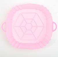 China Silicone Air Fryer Pot for Baking Dishes Pans Reusable Silicon Oven Pan for sale