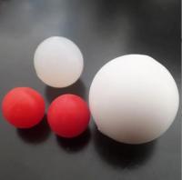 China Colorful Hollow Rubber Ball with Hole Silicone Ball Mold Made of Silicone Rubber EPDM NBR NR for sale