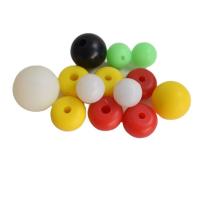 China Colorful Custom Bouncy Ball with High Temperature NR EPDM Silicone Rubber Material for sale