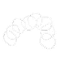 China High Temperature Silicone Seal O-Rings with EPDM/NBR/NR Material and Moulding Service for sale