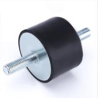 China Male Tapered Vibration Damper Mounts with Customized Rubber Bumper Feet and Moulding for sale