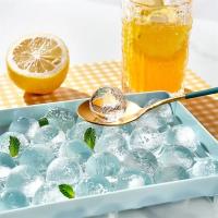 China 3D Whisky Drink Ice Ball Cube Maker Mold Trays Sustainable and Pallet Moldes with Lid for sale