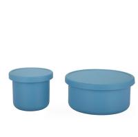 China Food Grade Silicone Bento Lunch Box 1 Lattice Food Storage Container for All Ages for sale