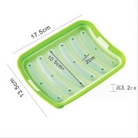 China Cake Tools Food Grade DIY Reusable Silicone Sausage Making Mold With 6 Cavity Hot Dogs Baking Mold for sale