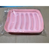 China Cake Tools Food Grade DIY Reusable Silicone Sausage Making Mold With 6 Cavity Hot Dogs Baking Mold for sale