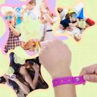 China Silicone Band Wrist Strap Shoes Bracelet Silicone Charms Wristbands for Manufacturing for sale