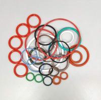 China Colorful NBR EPDM VMQ FKM Customizable Silicone Rubber O Rings with Moulding Service for sale