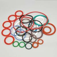 China Colorful NBR EPDM VMQ FKM Customizable Silicone Rubber O Rings with Moulding Service for sale