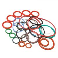 China Colorful NBR EPDM VMQ FKM Customizable Silicone Rubber O Rings with Moulding Service for sale