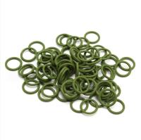 China Colorful NBR EPDM VMQ FKM Customizable Silicone Rubber O Rings with Moulding Service for sale