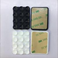 China Silicone 24 Anti Slip Silicone Custom Adhesive Suction Cup Pads for Cell Phone Holder for sale