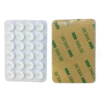 China Silicone 24 Anti Slip Silicone Custom Adhesive Suction Cup Pads for Cell Phone Holder for sale