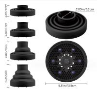 China Foldable Silicone Hair Diffuser Moulding Processing Service for Perfectly Defined Curl for sale