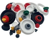 China Moulding Custom Size Silicone Rubber Hole Plugs Bottle Caps Silicone Seal Anti-dust Plug for sale