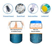 China Sustainable ODM/OEM Custom Lids for Universal Reusable Lid Food Cans No Design Style for sale