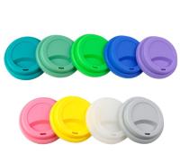 China Food Grade Silicone Cup Cover for Dust-Proofing Juice Tea Coffee and Soft Drinks for sale