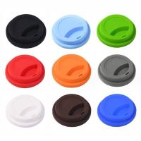 China Drinkware Type Cups Saucers Reusable Coffee Silicone Tea/Coffee Travel Cup/Mug Cover with Lid for sale