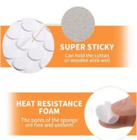 China DIY Glass Candles Making Tool Kit with White Foam Stickers and Double-sided Stickers for sale