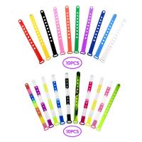 China Colorful Wristband Silicone Kids Gift Bracelets for Baby Accessories and Jewelry for sale