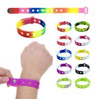 China Customized Silicone Wristband Bracelets for Adult Kids Shoe Charms for sale