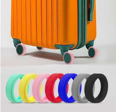 China Silicone Luggage Wheel Protective Covers for Improved Durability and Performance for sale