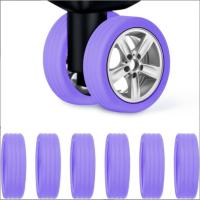 China Silicone Luggage Wheel Covers The Ultimate Protection for Your Wheels for sale