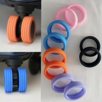 China Moulding Processing Service Silicone Luggage Suitcase Wheels Cover for Trolley Case for sale