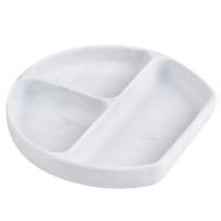 China Plate Production Safe and Durable Food Grade Silicone Suction Plate for Baby for sale