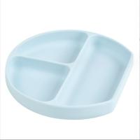China Plate Production Safe and Durable Food Grade Silicone Suction Plate for Baby for sale