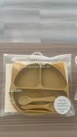 China Get Your Silicone Feeding Set Plate Bowl Bib and Spoon for Your Little One's Mealtime for sale